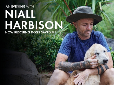 Show Details: An Evening With Niall Harbison: How Rescuing Dogs Saved Me